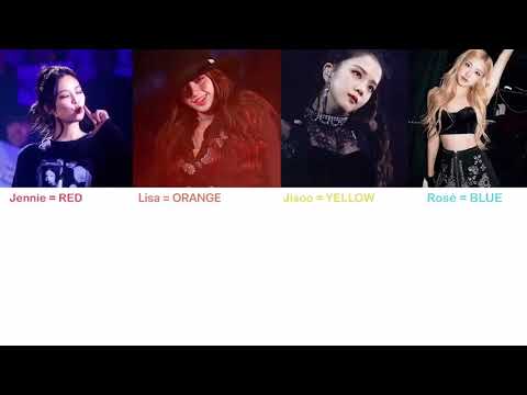 BLACKPINK - AWESOME SCREEN (Color Coded Lyrics)