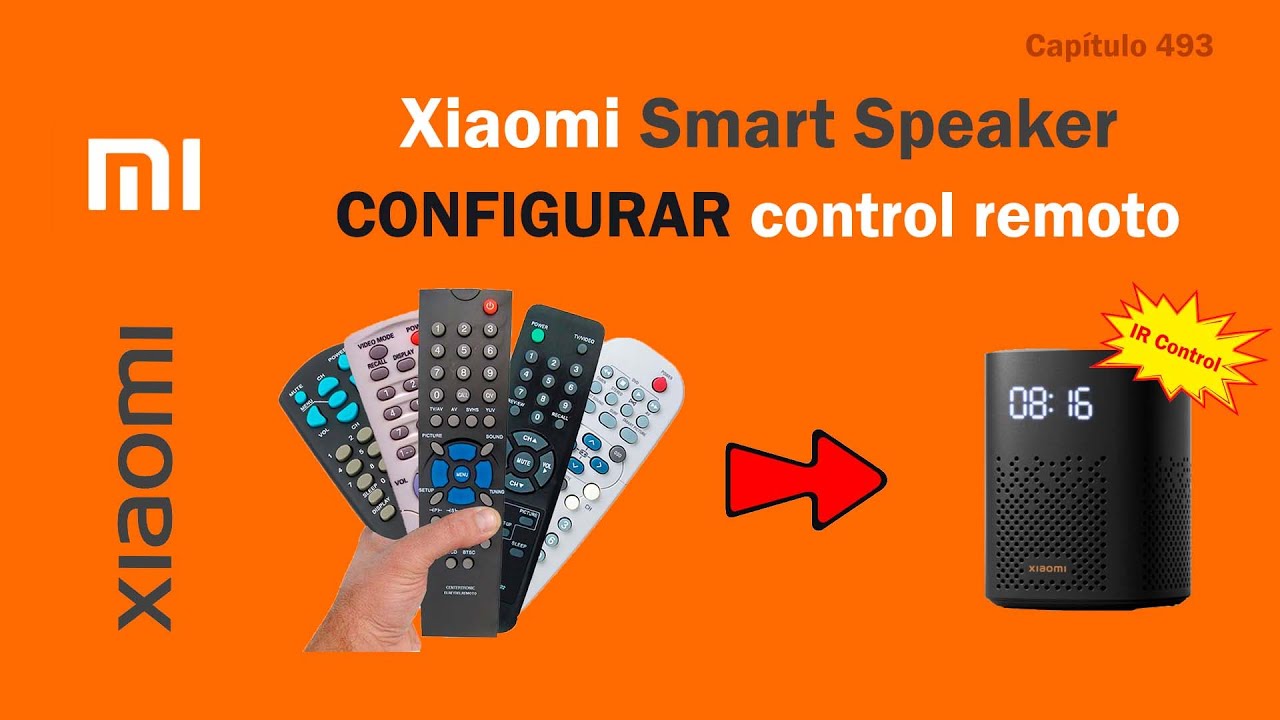 Configurar control remoto Xiaomi Smart Speaker IR Control - YouTube