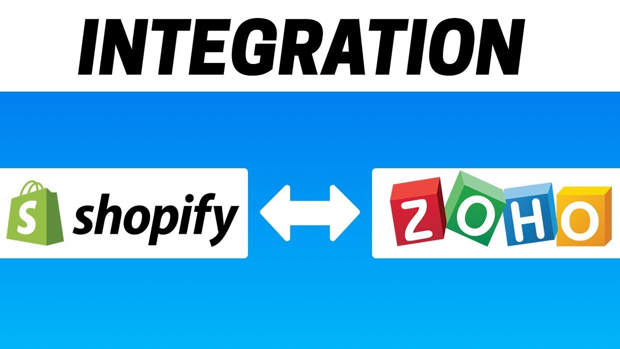How to Integrate Shopify with Zoho CRM - YouTube
