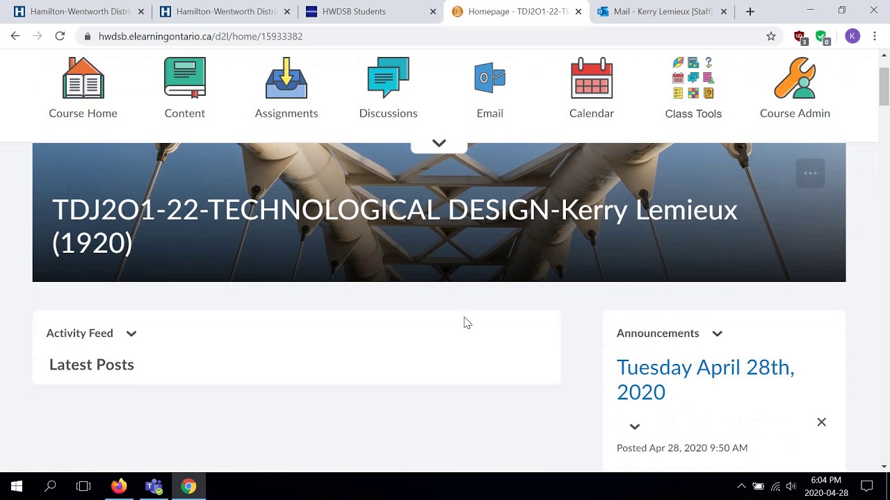 How To Log Into The Hub and Find Your Course and Navigate - YouTube