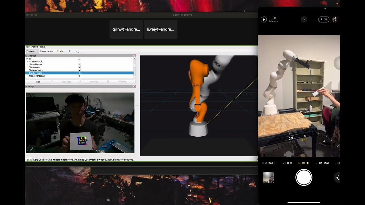 CMU 16-745 OCRL Project - Surgical Robot Motion Compensation with Model Predictive Control - YouTube