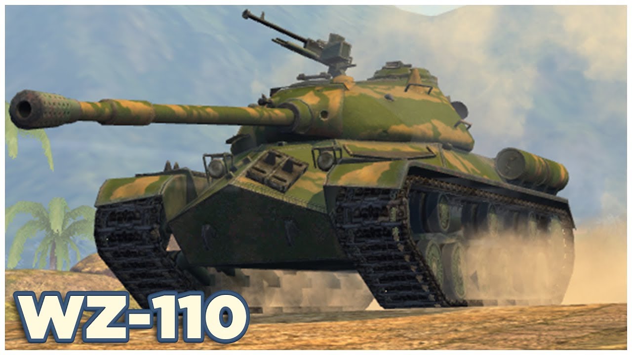 WZ-110 • 5.4K DMG • 6 KILLS • WoT Blitz - YouTube