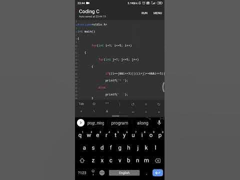 print y alphabet in c language| pattern in c language program | c language programming ️🔥 - YouTube