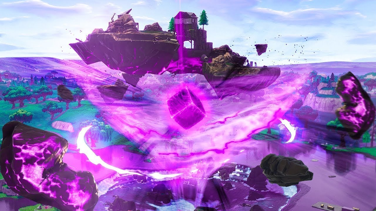 HERES WHAT HAPPENED AT THE CUBE EVENT | FORNITE | GOODBYE CUBEEE - YouTube