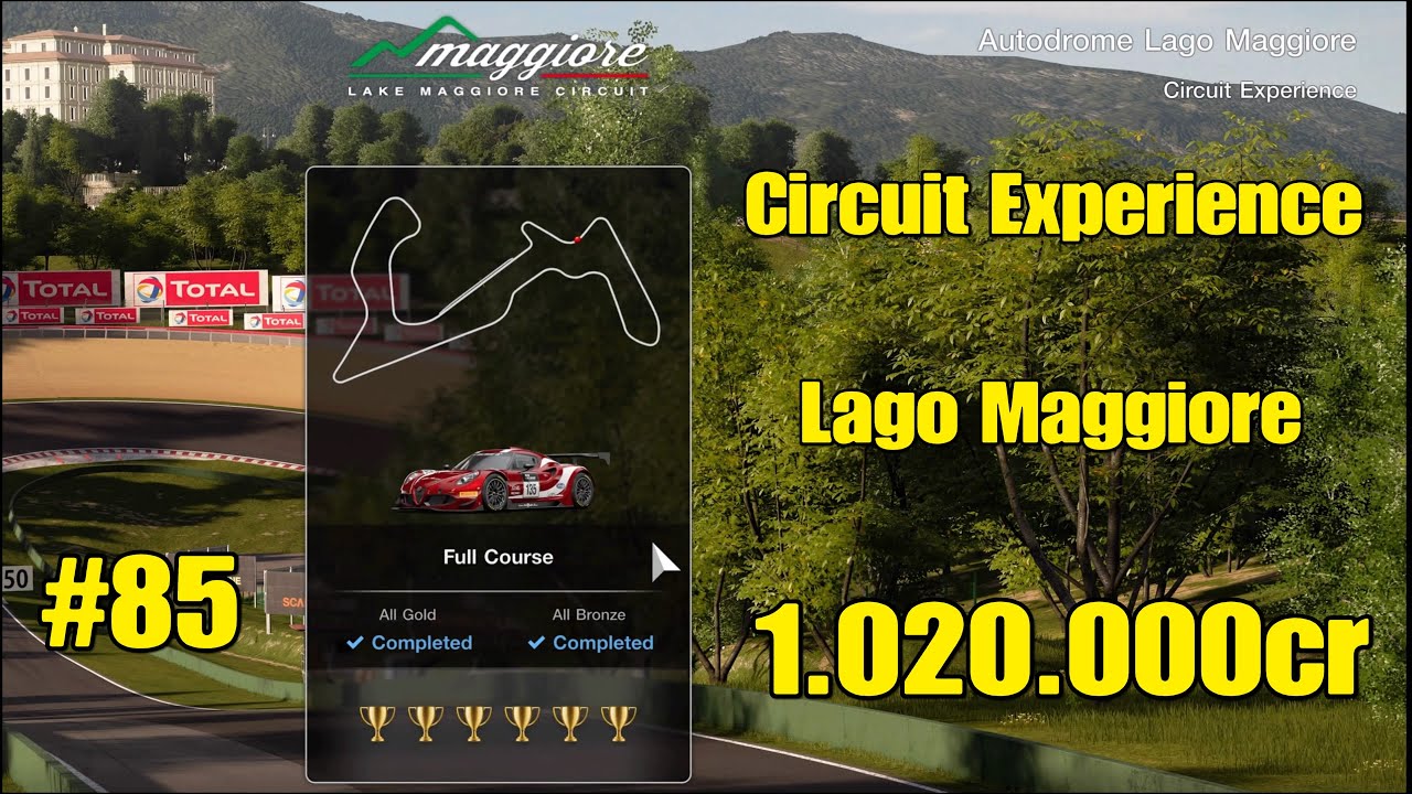 GT7 #85 | Circuit Experience | Lago Maggiore | 1020000cr - YouTube