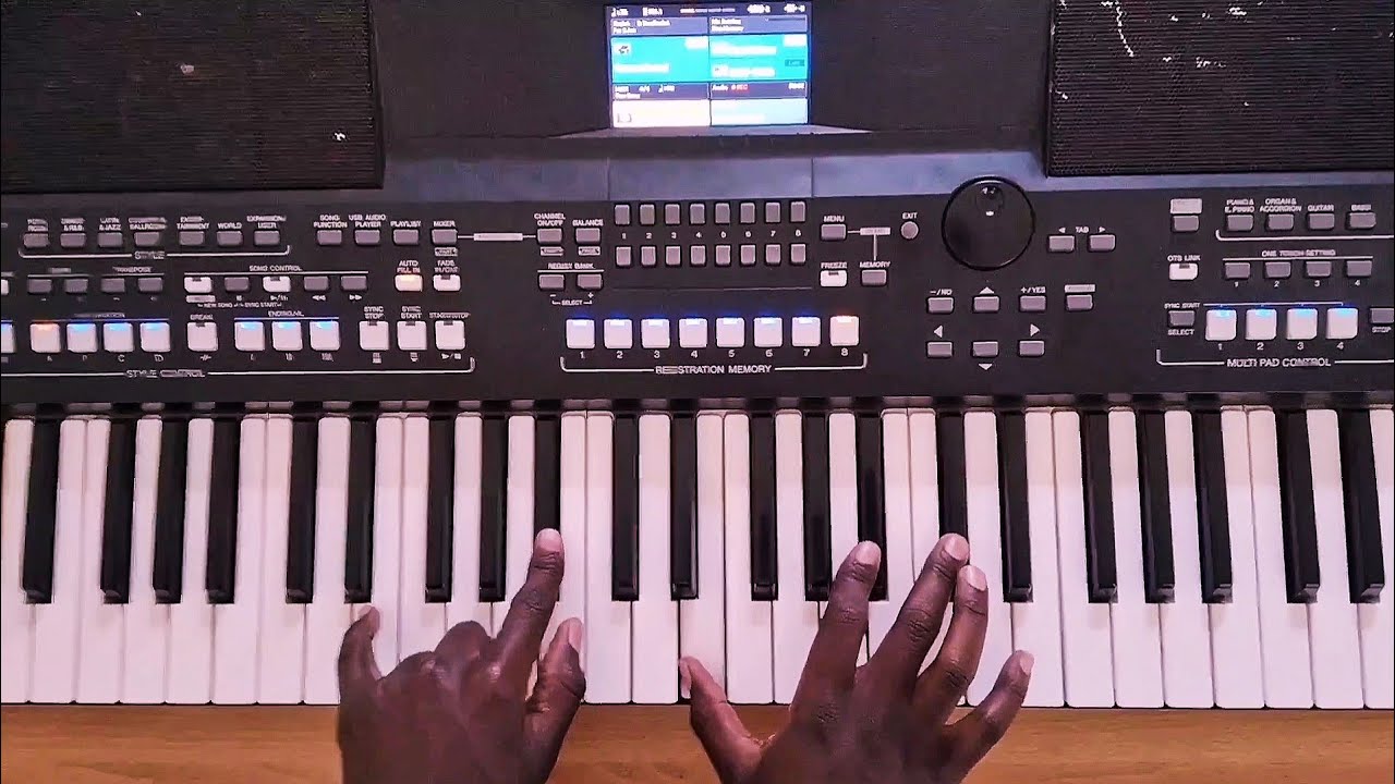 UWEPO WAKO - Reuben Kigame Piano Tutorial - YouTube