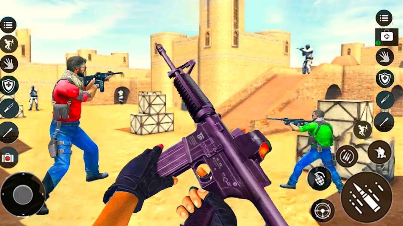 FPS Shooter - Gun Shooting Games - Android GamePlay - YouTube