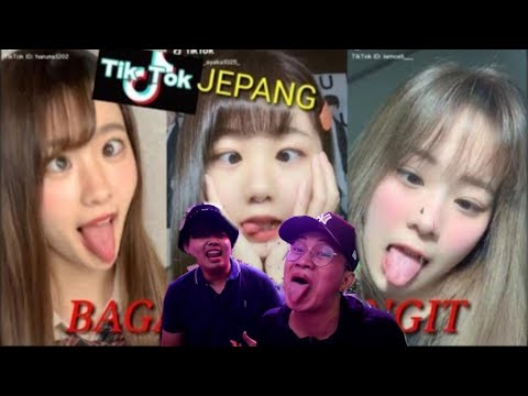 Lidah CEWE JEPANG minta di JILAT | REACTION TIKTOK BAGAIKAN LANGIT CEWE JEPANG