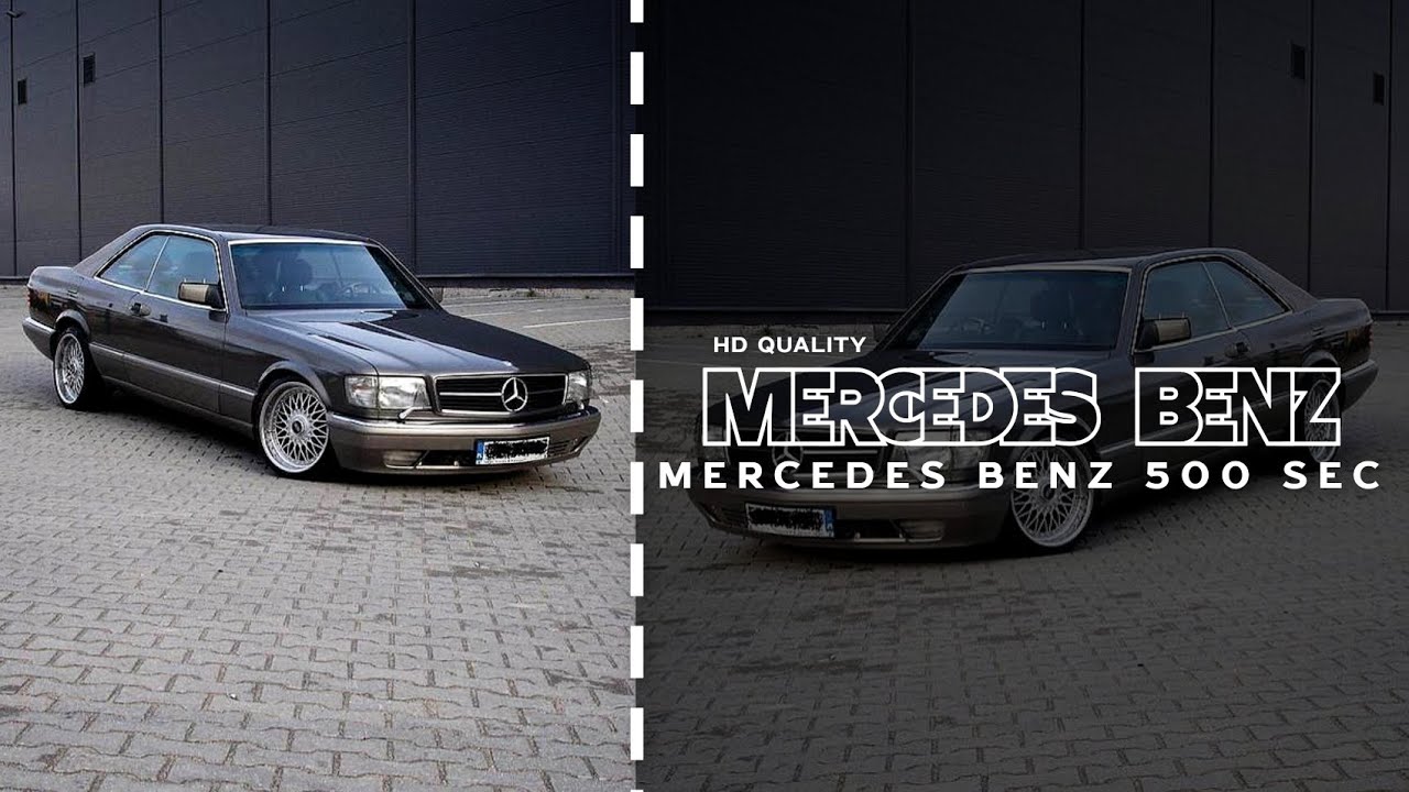 MERCEDES BENZ 500 SEC | MERCEDES BENZ SCENE PACK | HD QUALITY - YouTube