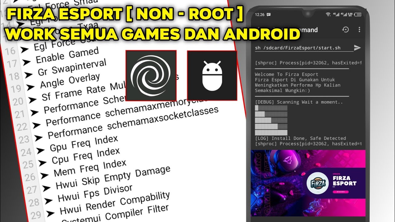 FIRZA ESPORT V 6.7 NR | Angle Overlay ,Work semua games & Android - YouTube