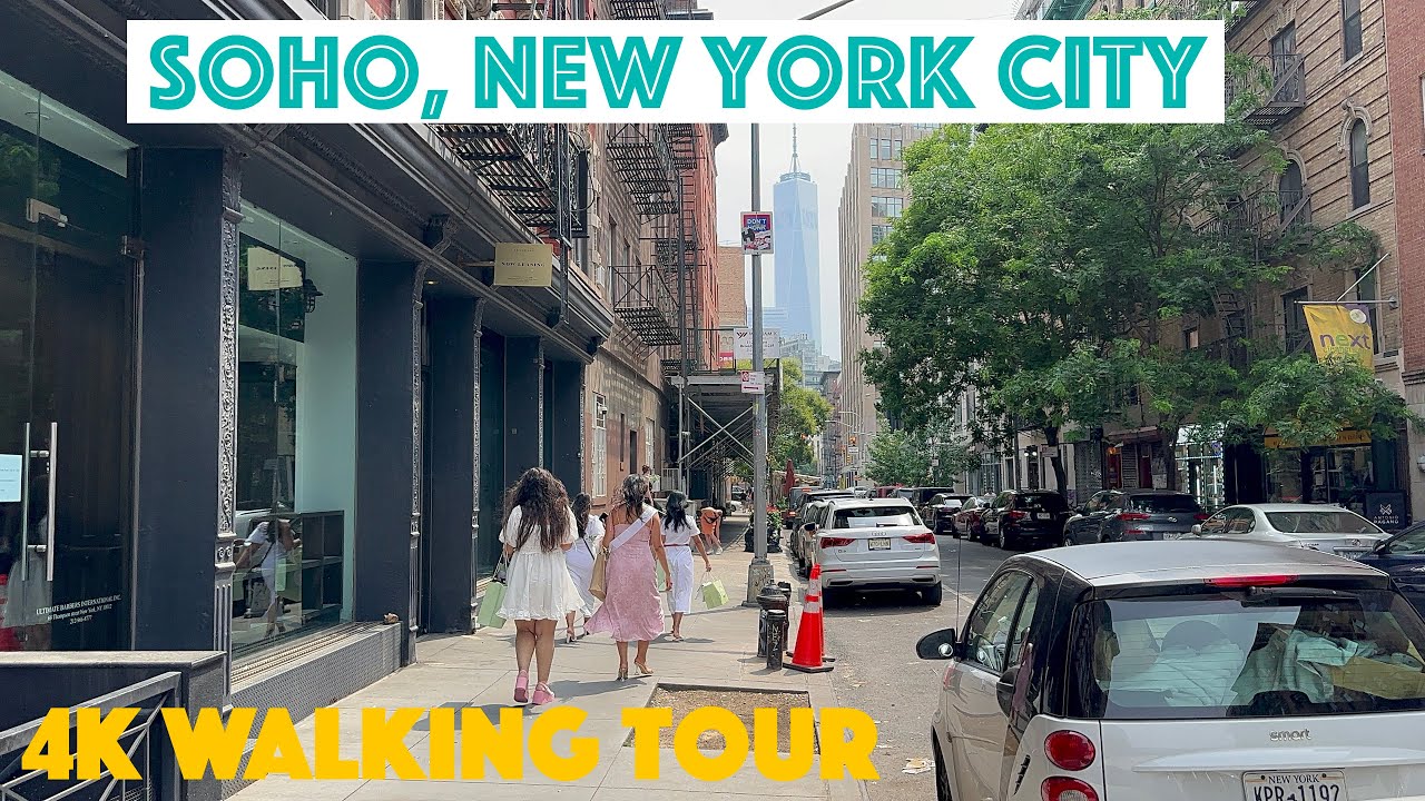 SoHo, New York City • 4K Walking tour - YouTube