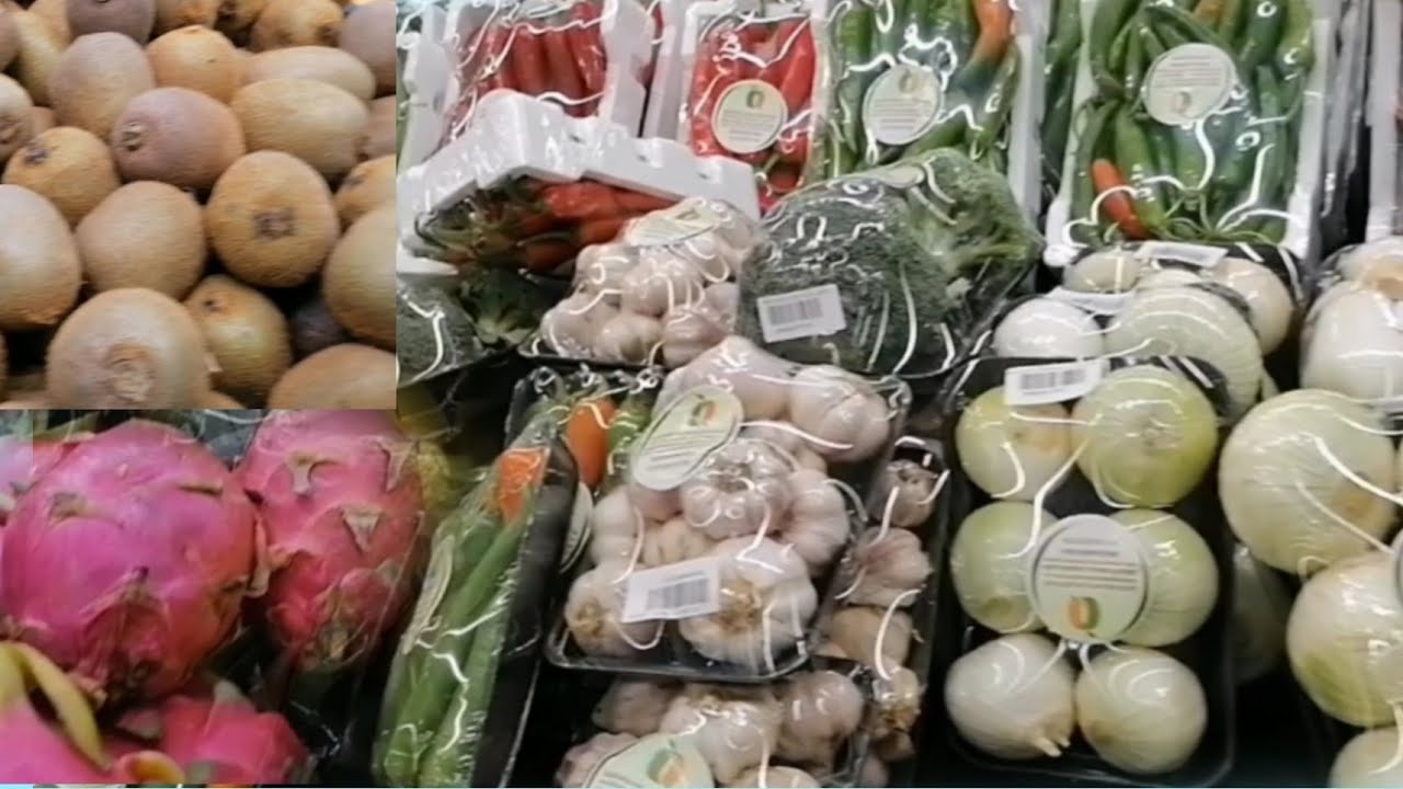 THE FRUITS AND VEGETABLES SECTION.. - YouTube