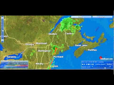 Haarp rings and beams east coast of US 06-01-2011. - YouTube