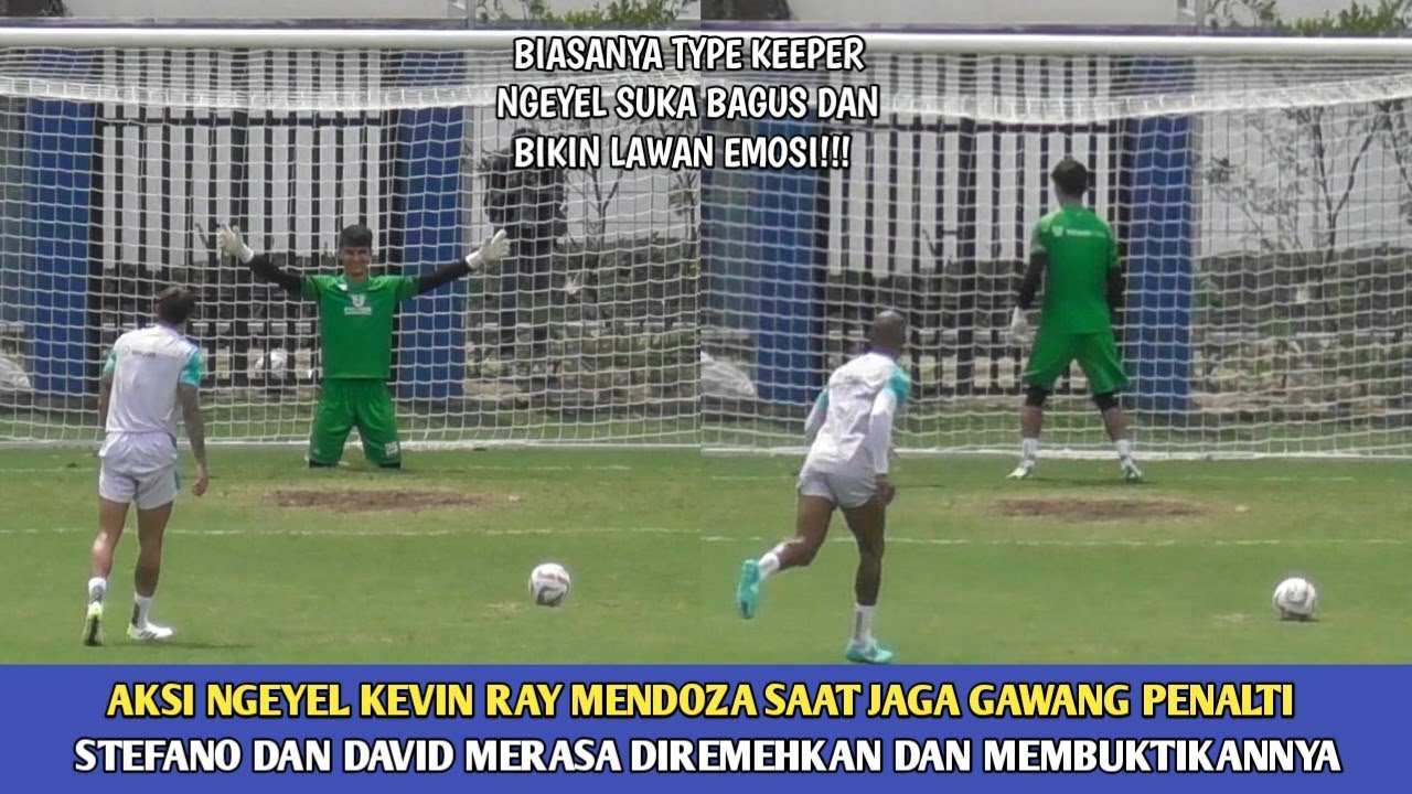 AKSI NGEYEL KEVIN RAY MENDOZA‼️STEFANO & DAVID DIREMEHKANNYA SAAT ...