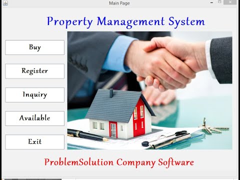 Property Management System | PMS | Java Database Project Demo - YouTube