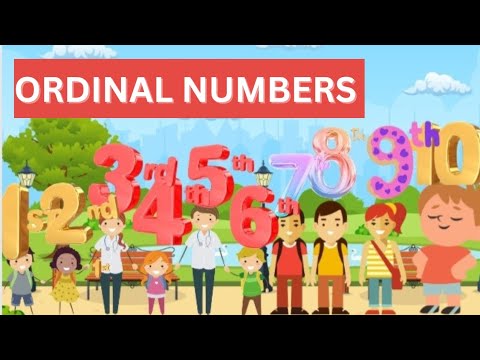 ORDINAL NUMBERS (FIRST TO TENTH.) - YouTube