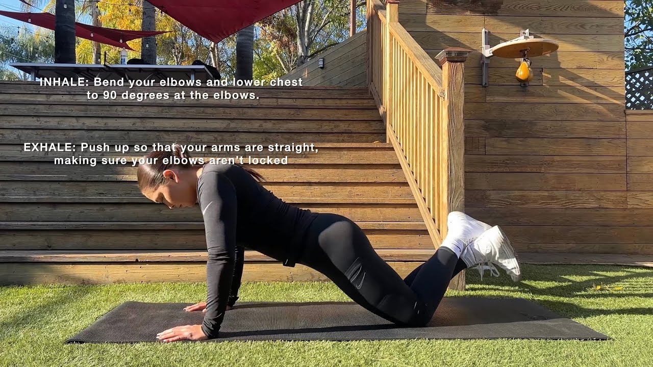 MODIFIED PUSH UPS - YouTube