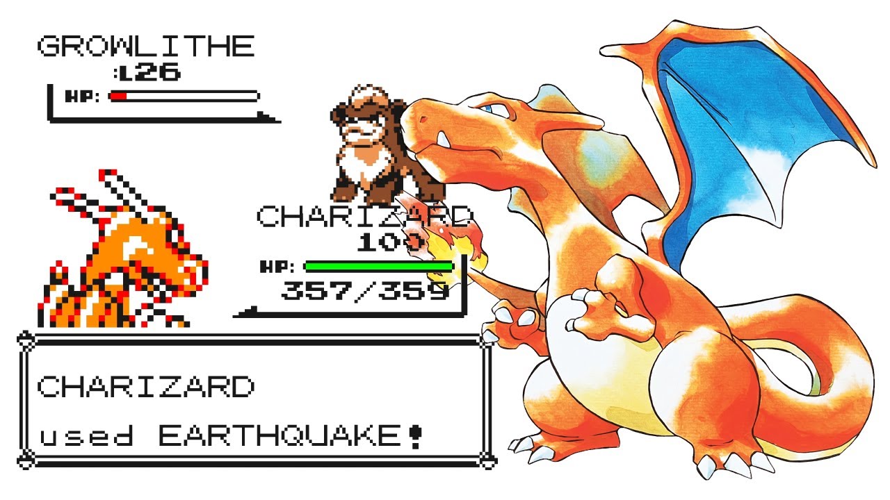 Pokémon Yellow - All Move Animations - YouTube