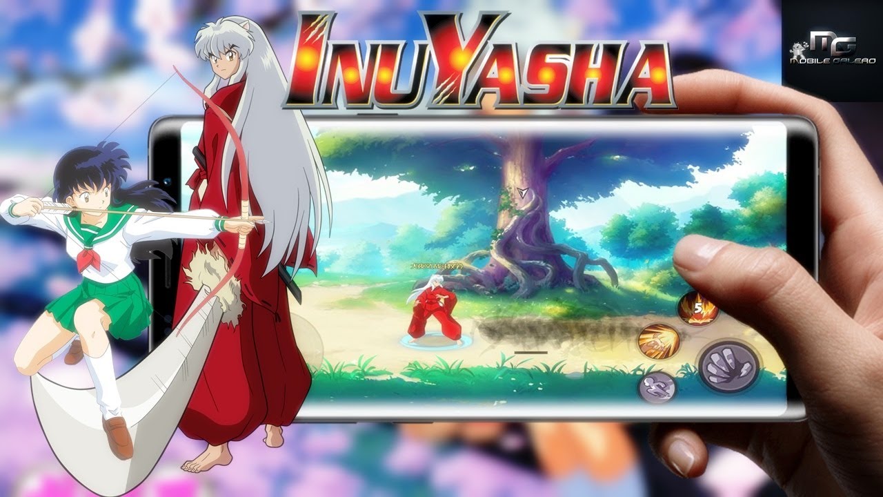 Novo Jogo do InuYasha Mobile em 2.5D Com Gráficos Incríveis - YouTube