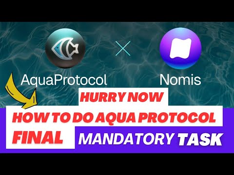 How to do Aqua Protocol final Màndatory task // Listing Price # ...