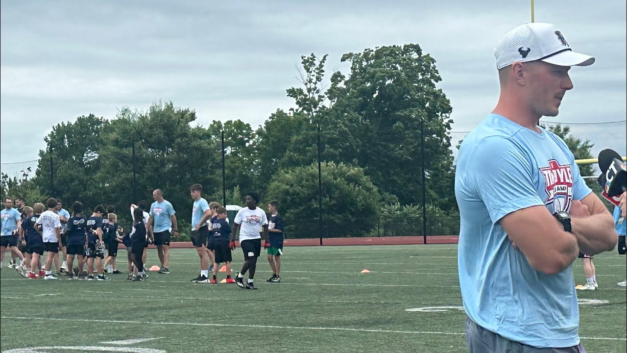 Tim Boyle hosts fifth annual camp at Xavier High School, talks year 7 ...