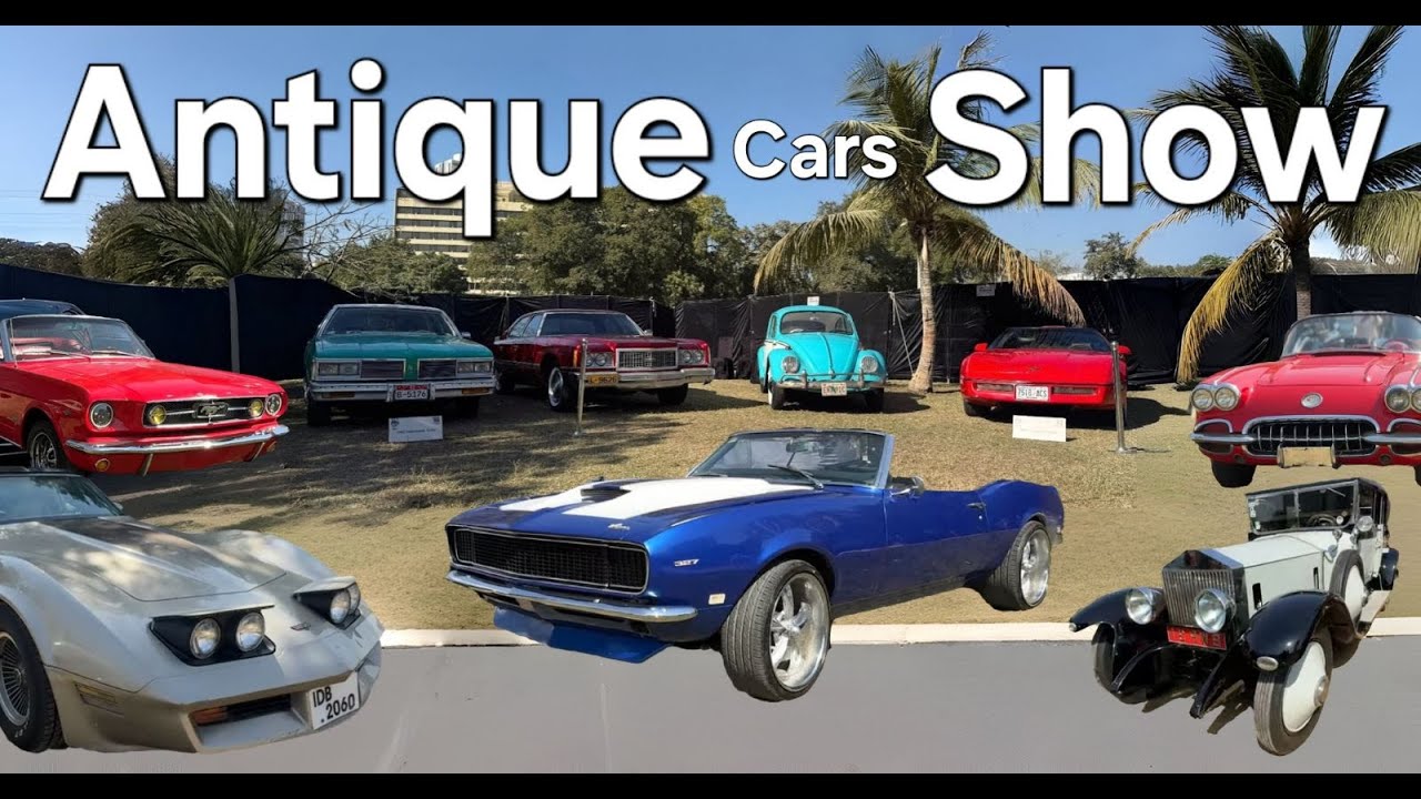 History On Wheels | Antique Cars Show Karachi | PakWheels Vlogs - YouTube