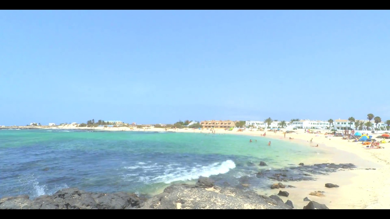 Fuerteventura - El Cotillo Beach time lapse 4K - YouTube