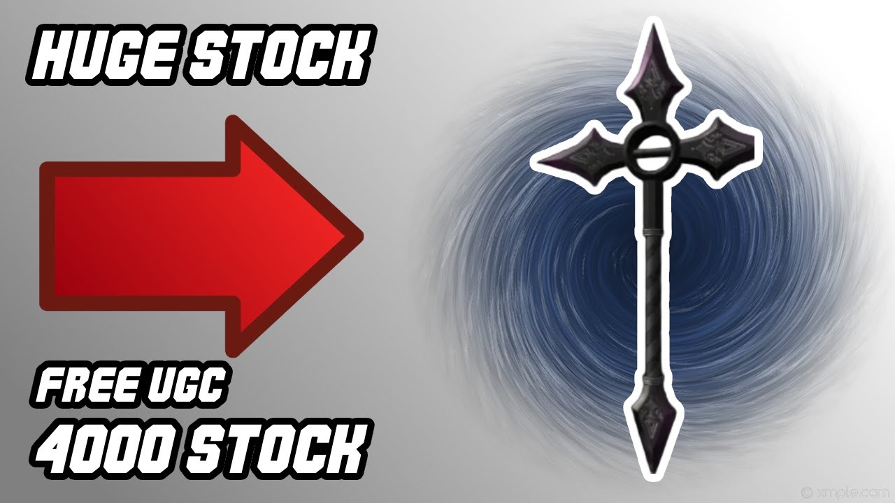 [4000 STOCK] FREE "Mystic Cross Blade" UGC LIMITED [STREAM] - YouTube
