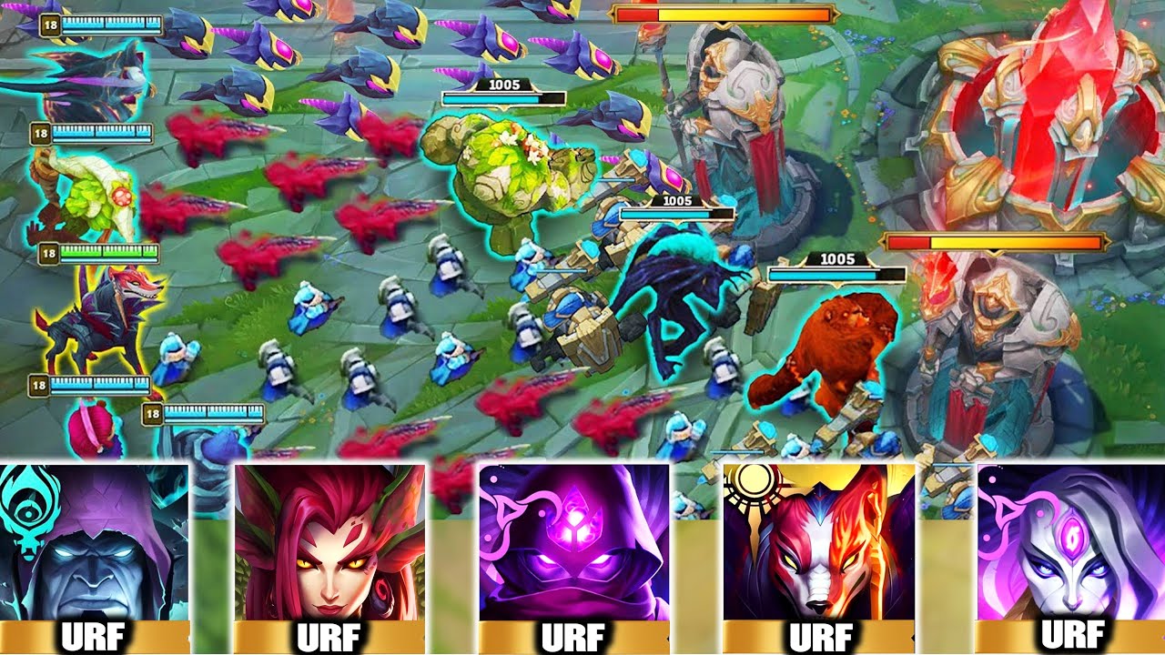 WE SUMMONED A 10,000 MAN ARMY OF MINIONS IN URF! (IT'S LITERALLY ...