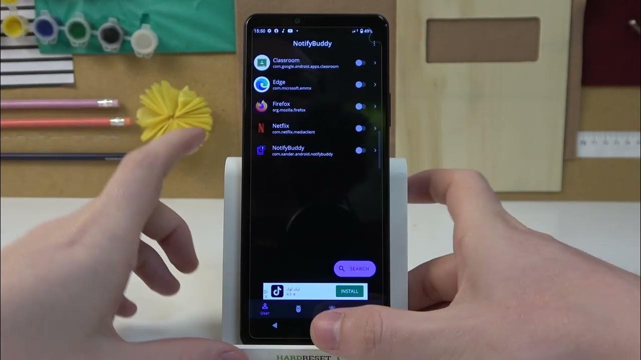 How To Setup Custom Led Notifications on Sony Xperia 10 IV - NotifyBuddy App - YouTube