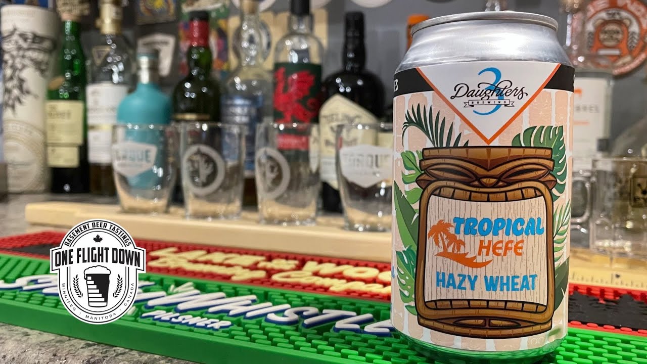 Tropical Heffe - Three Daughters Hazy Wheat - beer from Florida ...