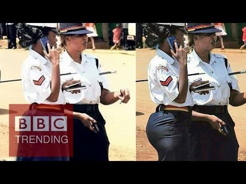 Too sexy for Kenya's police?