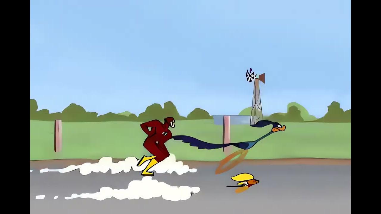 Roadrunner vs Flash Vs Speedy Gonzales (Upscaled to 4k attempt) - YouTube