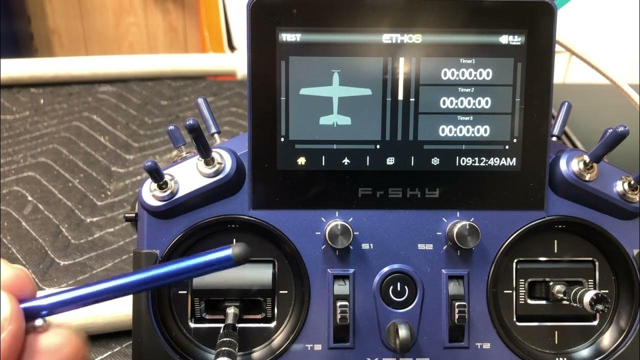 FrSky x20s Flap Elevator Mix my way - YouTube