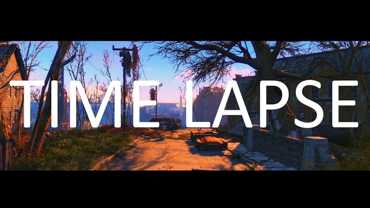 Fallout 4 - Time Lapse - YouTube
