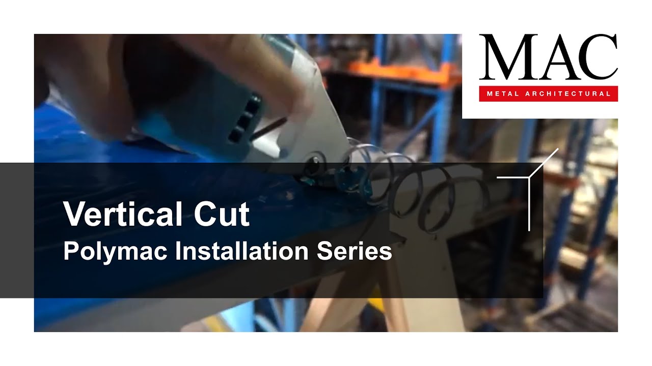 8. Vertical Cut | Polymac Installation Series - YouTube