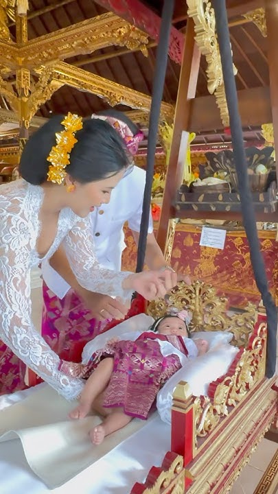 Upacara Nelu Bulanin | Budaya Bali #shorts - YouTube