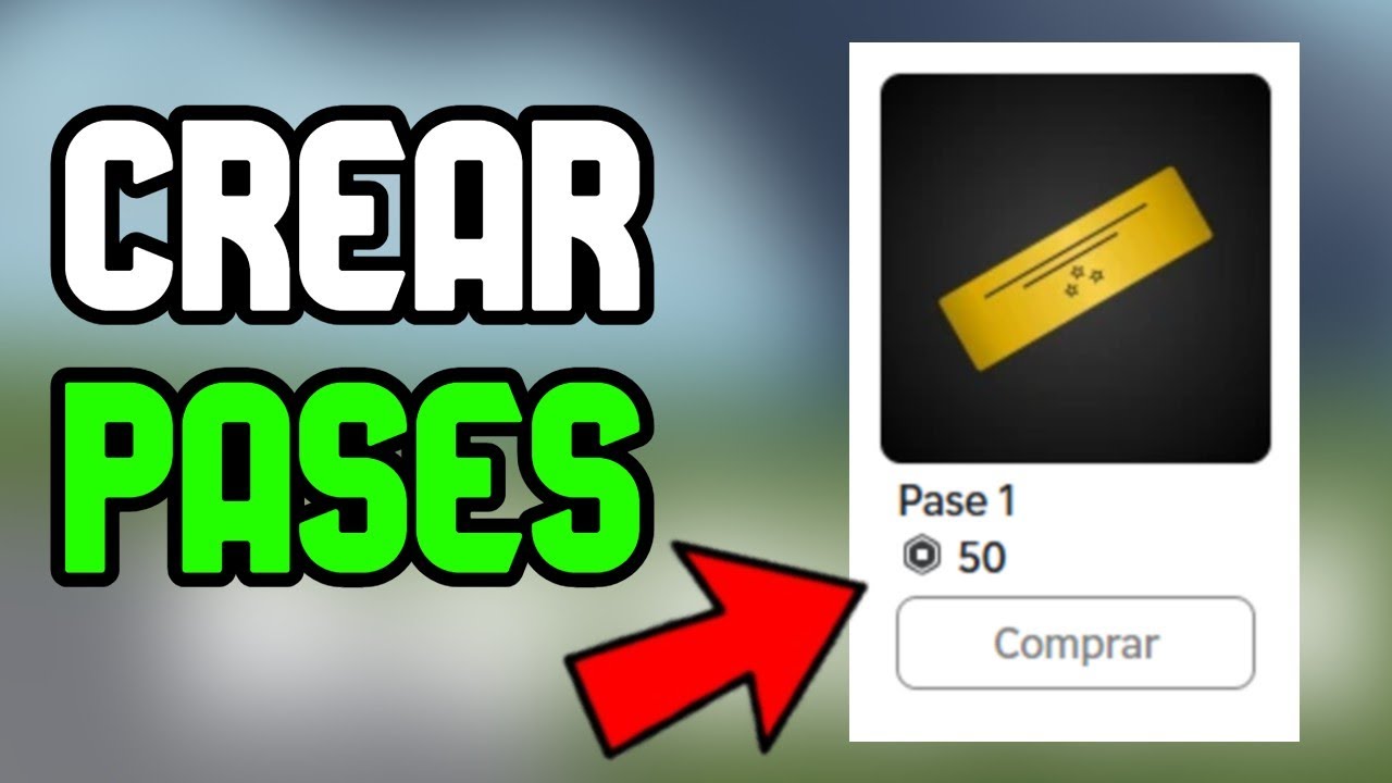 COMO CREAR UN PASE EN ROBLOX (Pls Donate y tu Juego) - YouTube