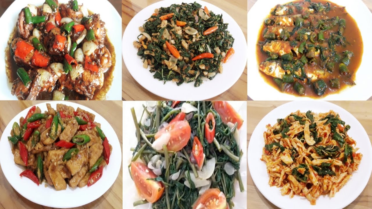 6 menu masakan sehari-hari yang simple dan enak @dapurummirehan - YouTube