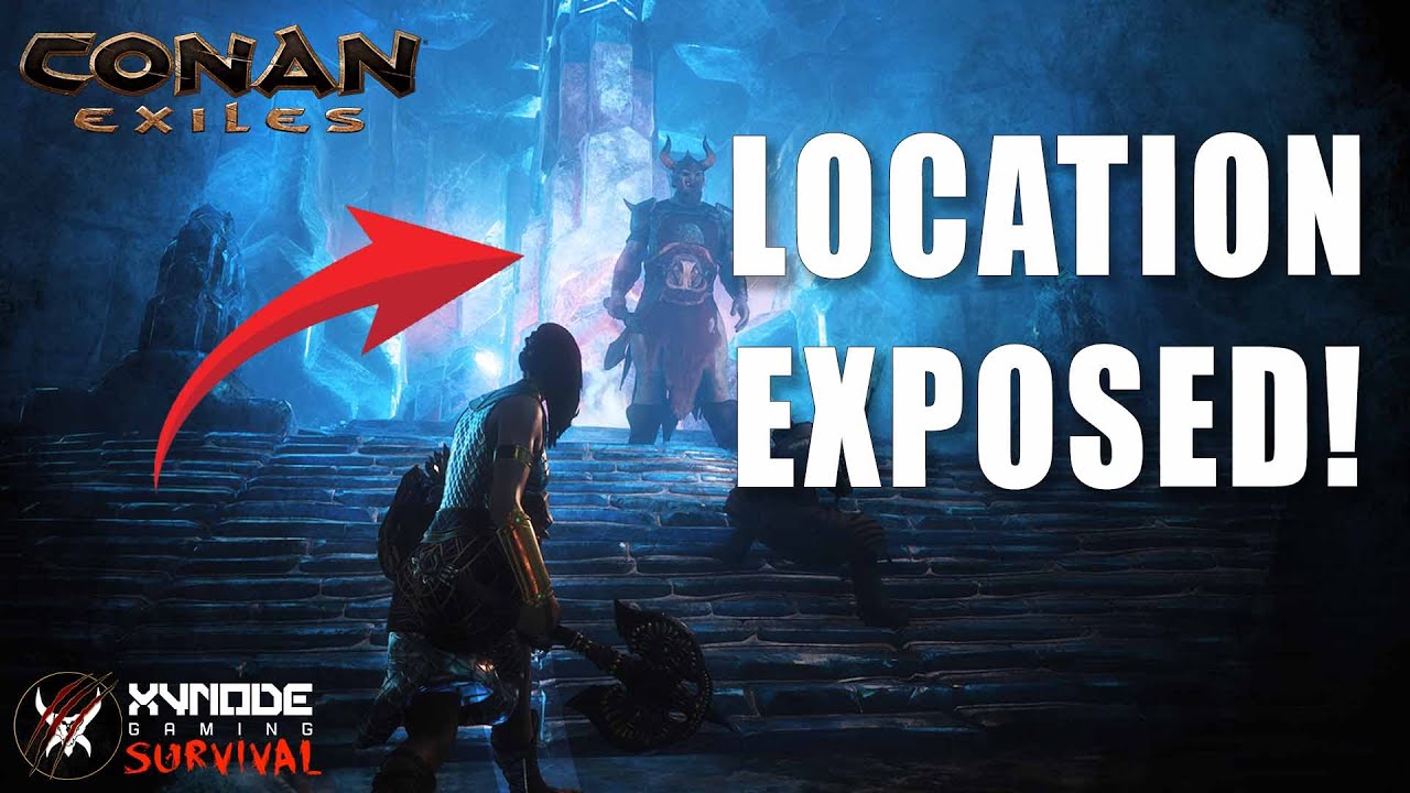 Conan Exiles - My SECRET BASE location EXPOSED! COME AT ME! - YouTube