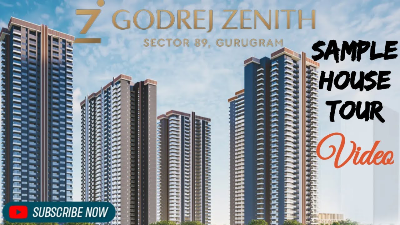 Godrej Zenith Sample House Tour 4Bhk + Powder Room 2433 sq ft - YouTube