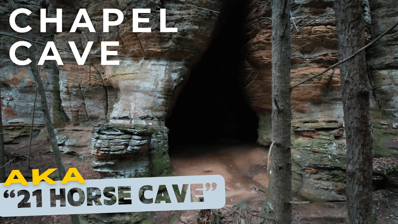 Chapel Cave (aka "21 Horse Cave") | Hocking Hills State Park, Ohio ...