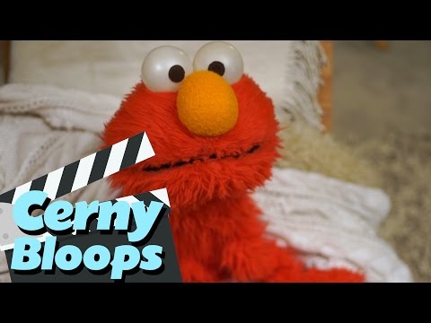 ELMO NIGHT TICKLES  - CERNY BLOOPS