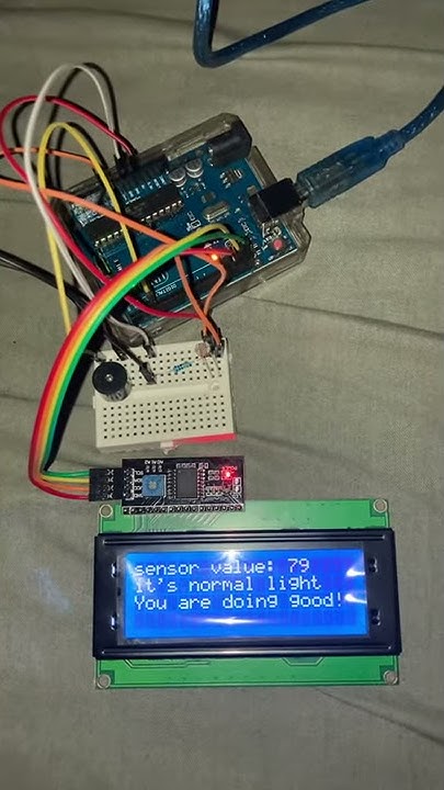 Arduino Tutorial Photoresistor Brightness Warning Sensor And 20x4 Lcd Shorts Youtube