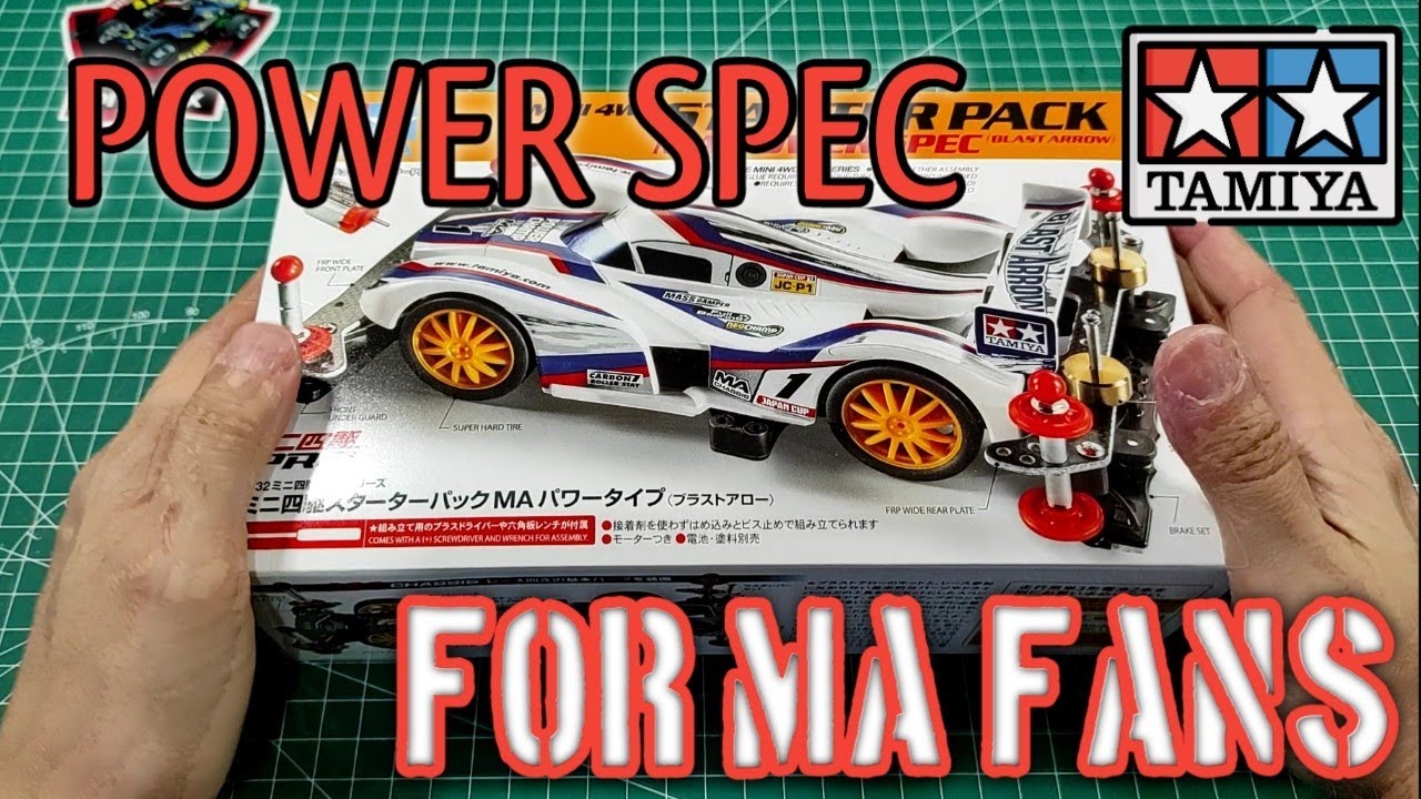 UNBOXING STARTER PACK BLAST ARROW MA CHASSIS MINI4WD - YouTube