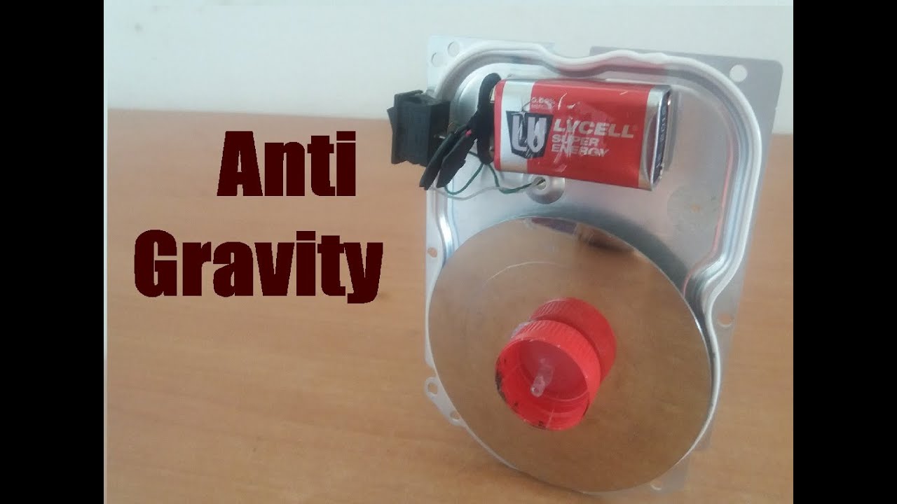 How To Make Gyroscope with hard disk | Tutorial - YouTube
