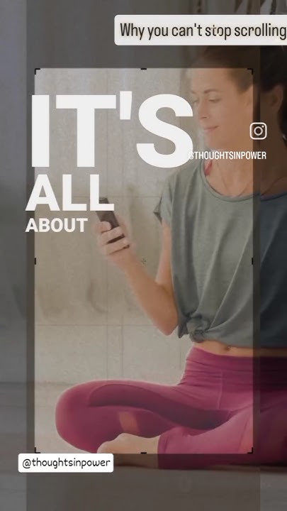 Why You Can't Stop Scrolling - YouTube