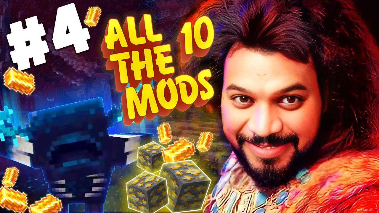 All The Mods 10 minecraft ATM 10 (HINDI) LIVE #4 - YouTube