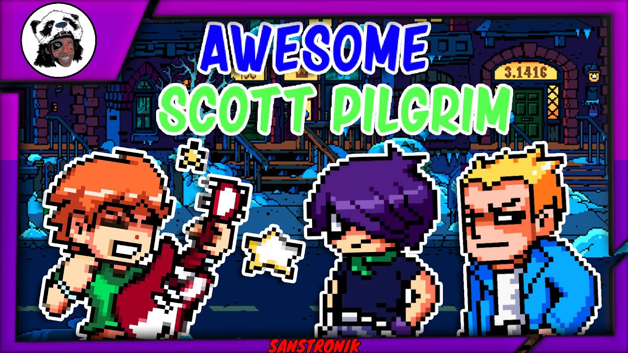 FNF AWESOME SCOTT PILGRIM MOD - YouTube