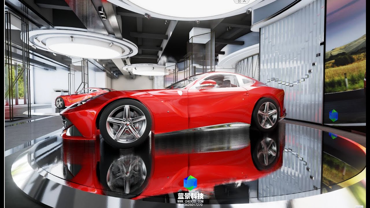 Unreal Engine 4 real time VR of car - YouTube